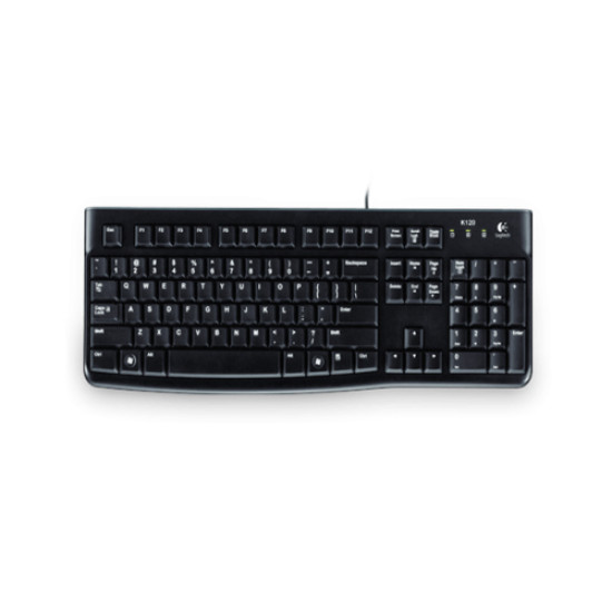 Logitech K120 Usb Keyboard With Bangla Black Price in BD